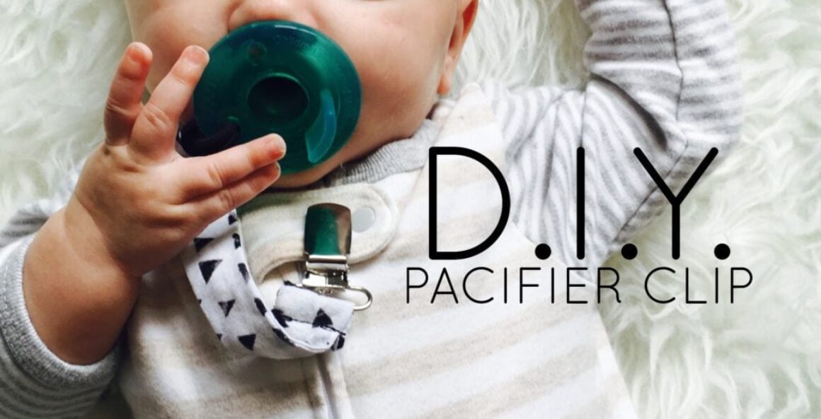DIY Pacifier Clip