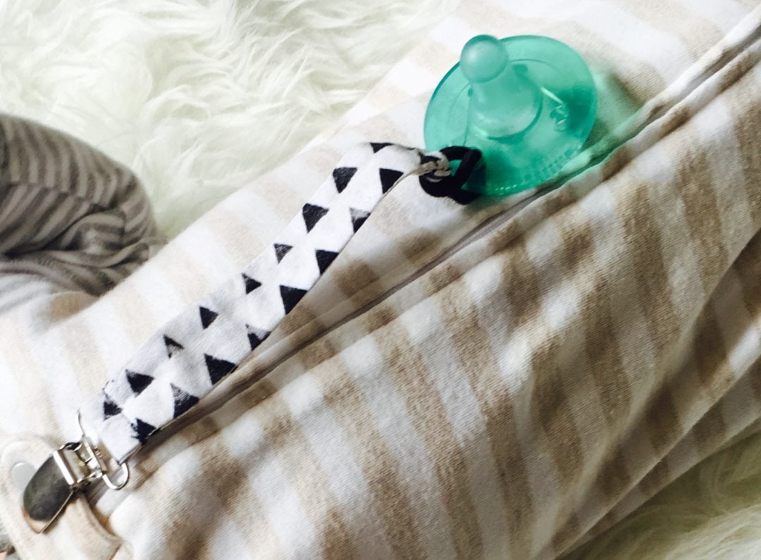 DIY Pacifier Clip