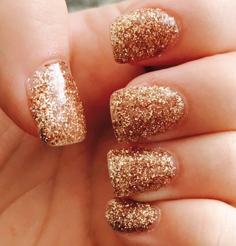 Glitter Gel Nails Tutorial