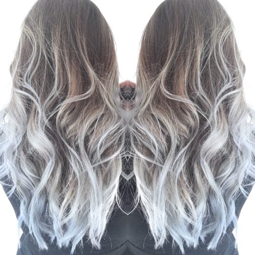 How I Color My Titanium Hair
