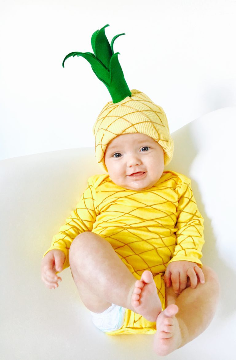 DIY Pineapple Costume