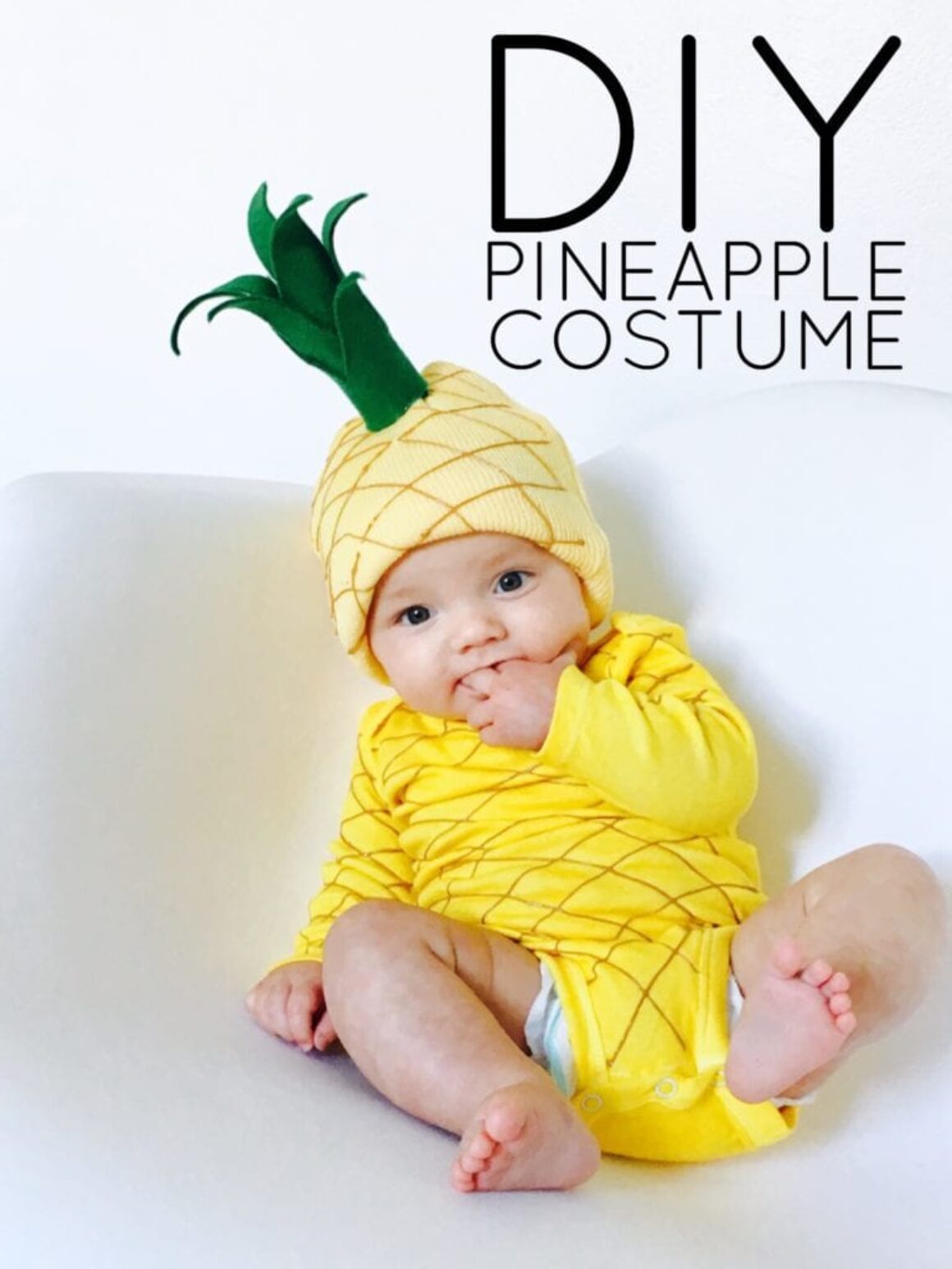 DIY Pineapple Costume