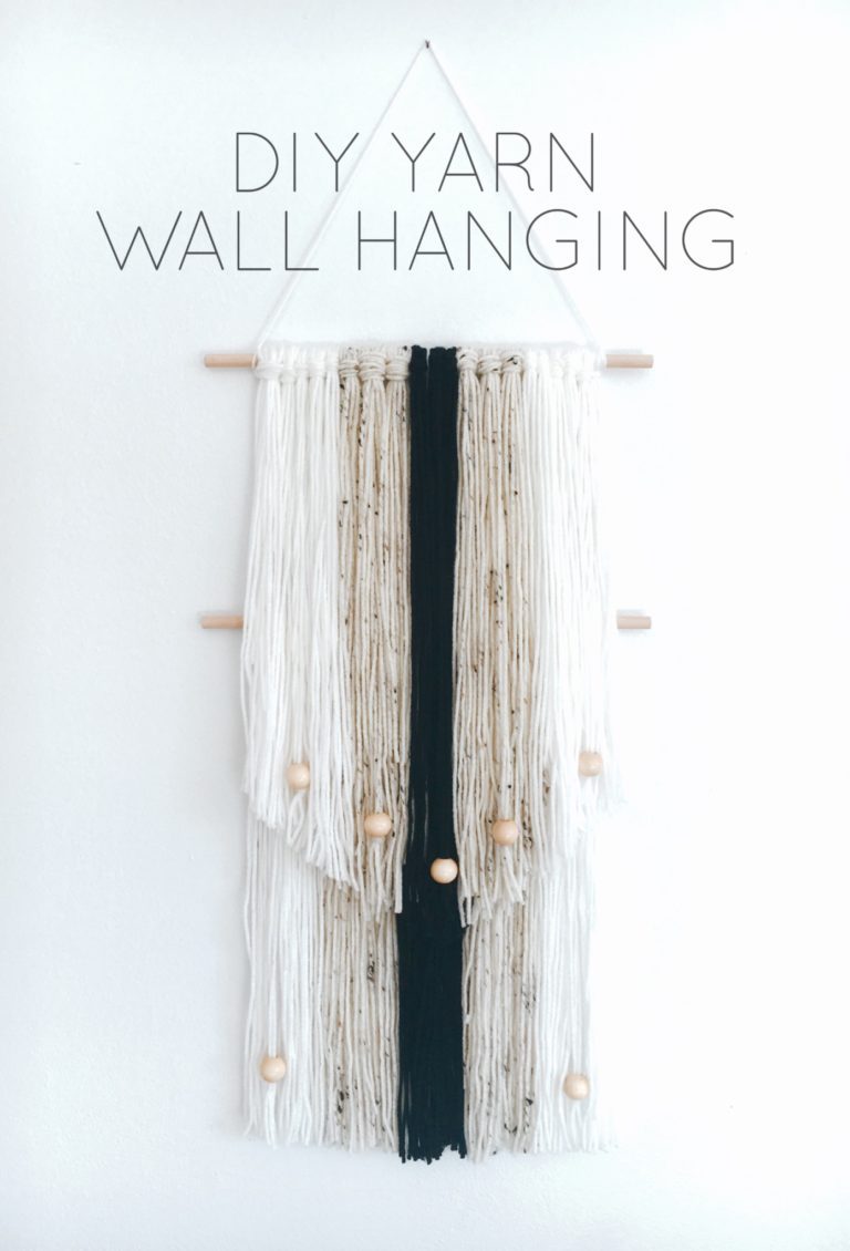 DIY Yarn Wall Hanging
