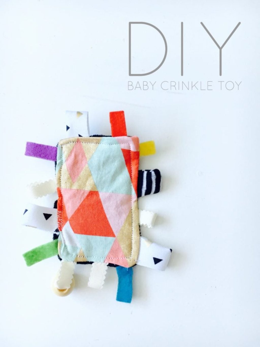DIY Baby Crinkle Toy