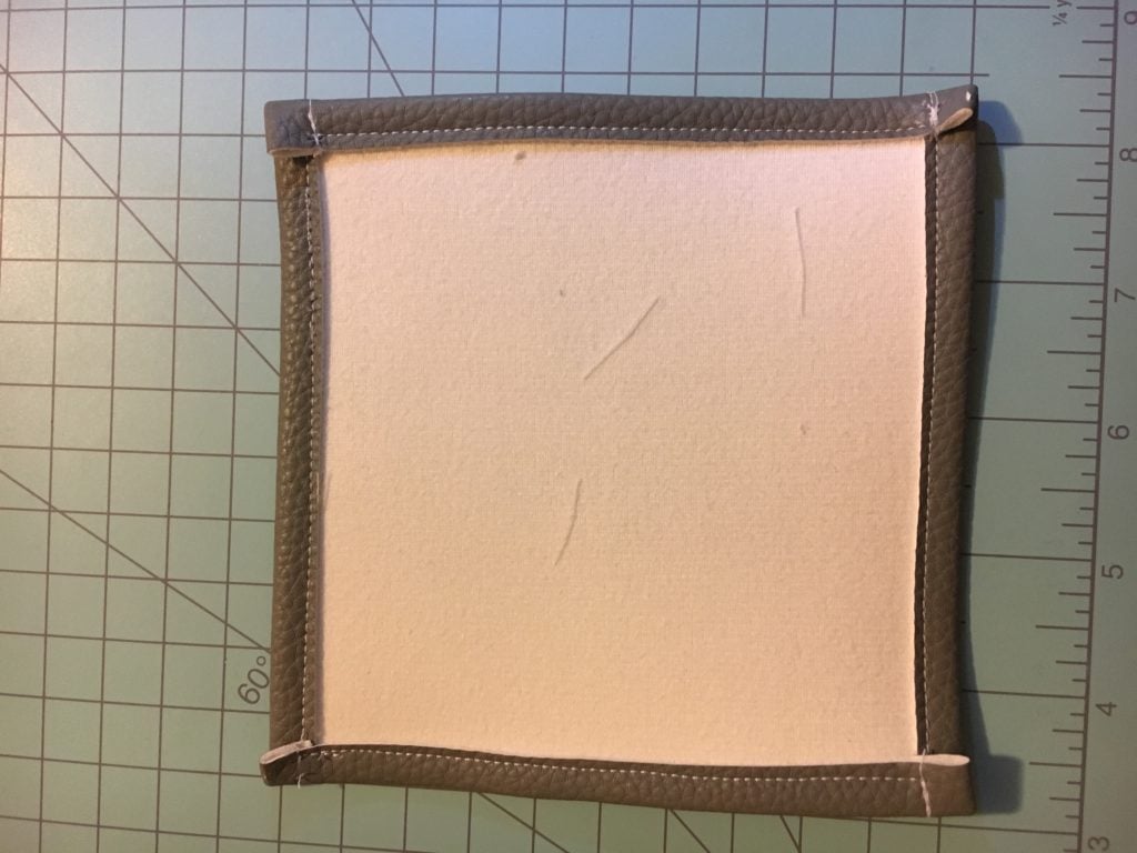 DIY Mini Leather Backpack