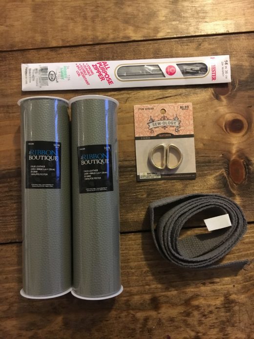 DIY Mini Leather Backpack