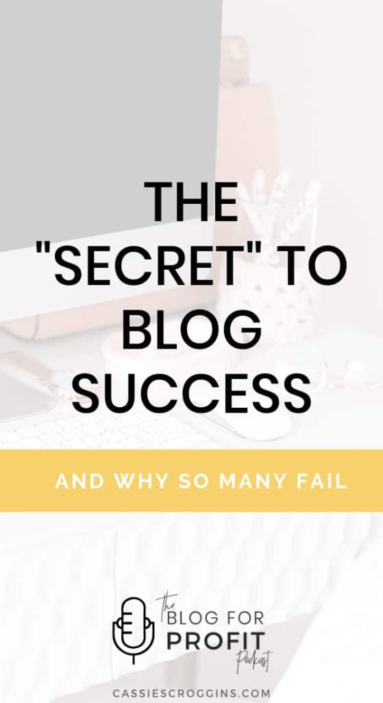 Ep #001: The #1 Reason Why So Many Blogs Fail - The Blog For Profit Podcast