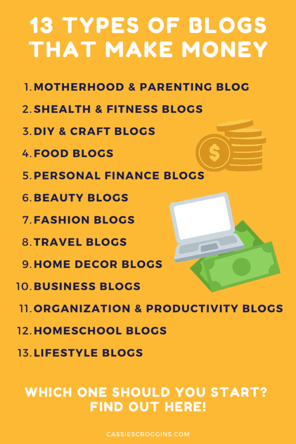 13 Types of Blogs That Make The Most Money + The Best One to Start