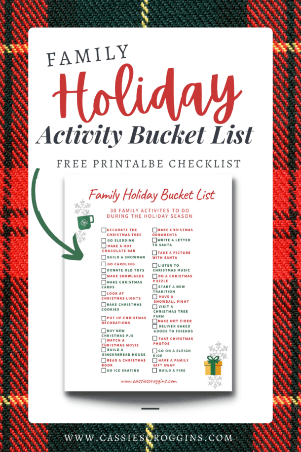 30 Best Holiday Activities For Families Bucket List (+Free Printable ...