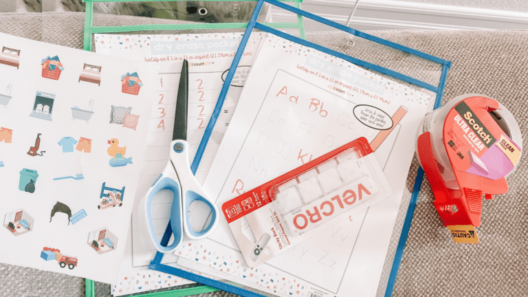 The Best DIY Velcro Chore Chart for Kids + Lists of Chores for Every Age!