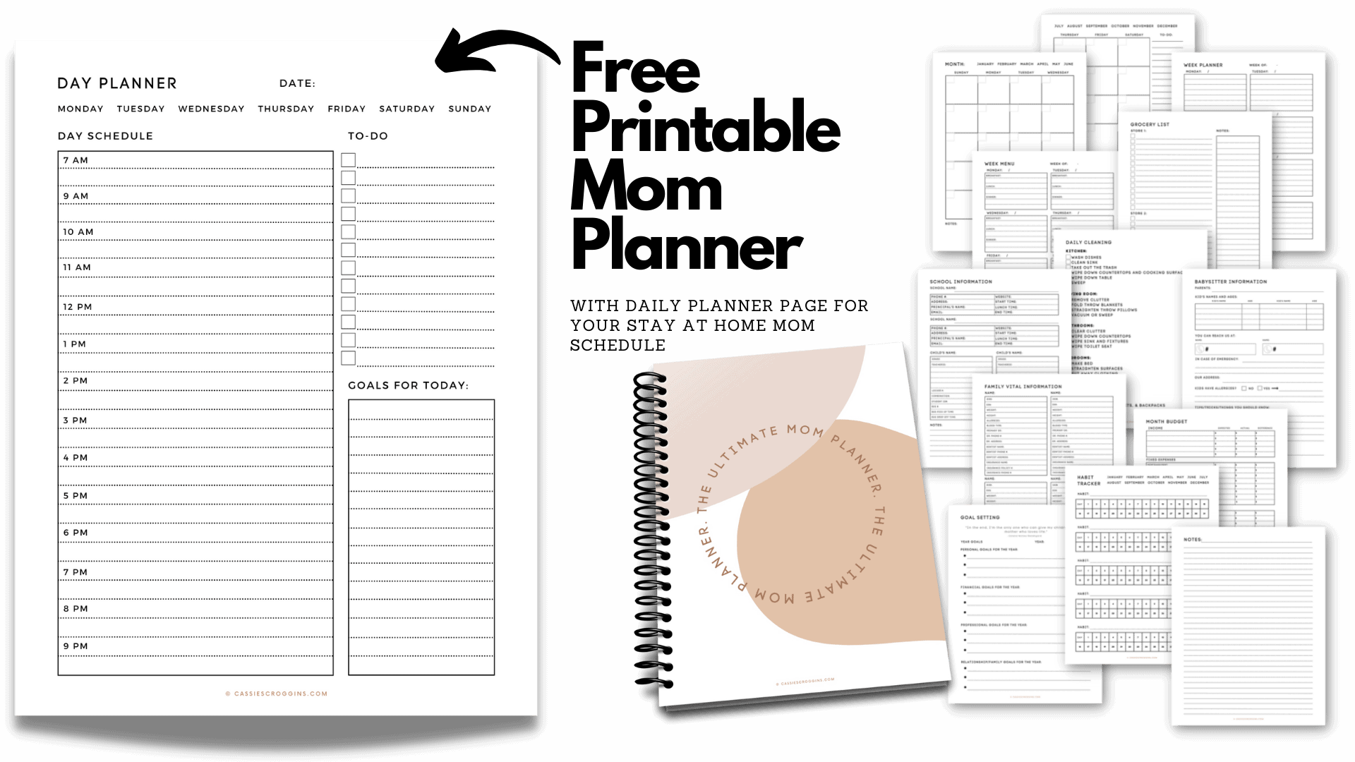 How to Design The Perfect Stay at Home Mom Schedule to Stay Sane