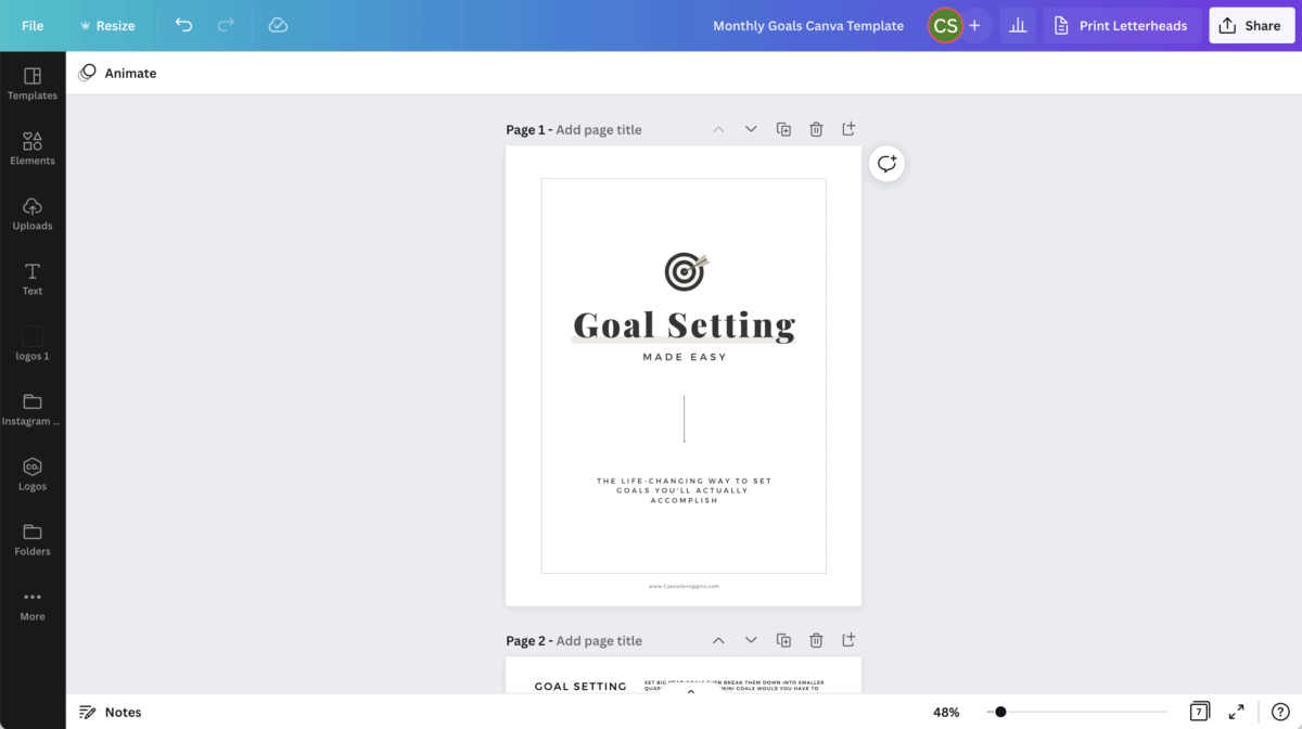 150 Powerful Monthly Goals That Will Change Your Life [+Free Goal ...