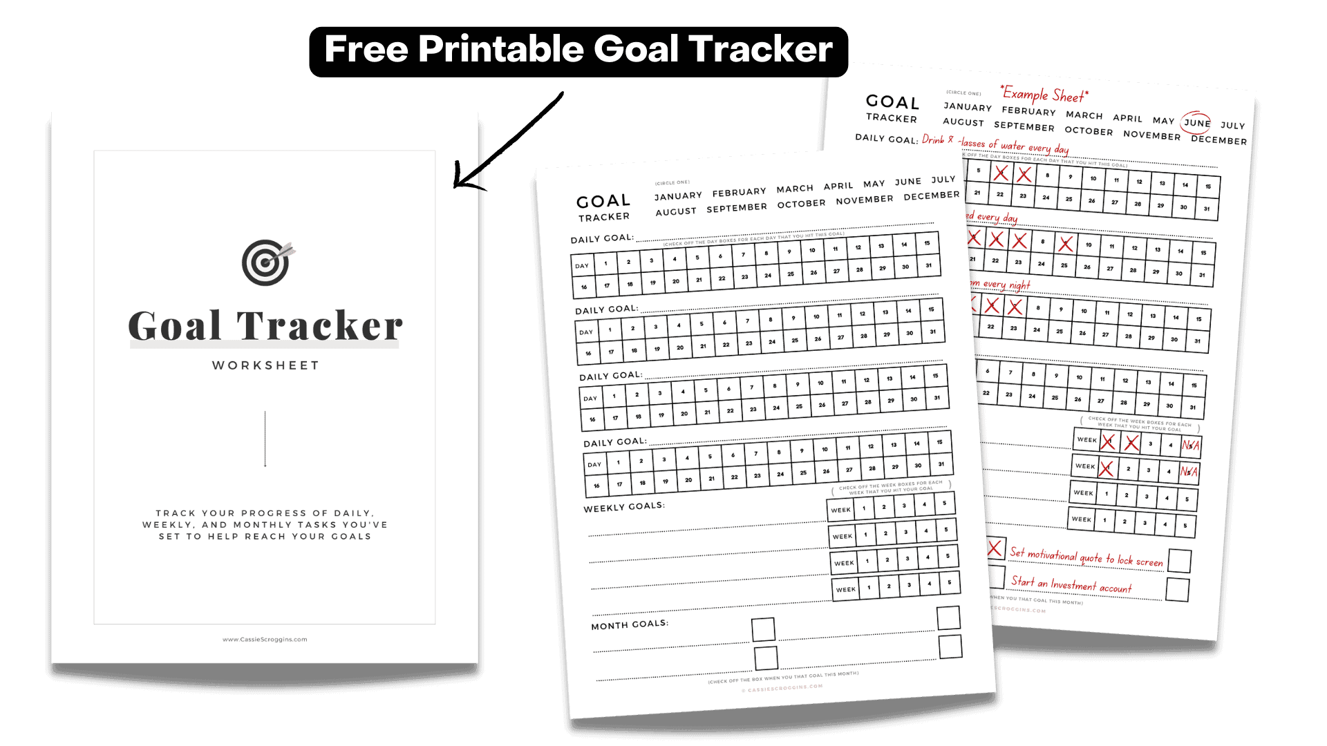 150 Powerful Monthly Goals That Will Change Your Life [+Free Goal ...