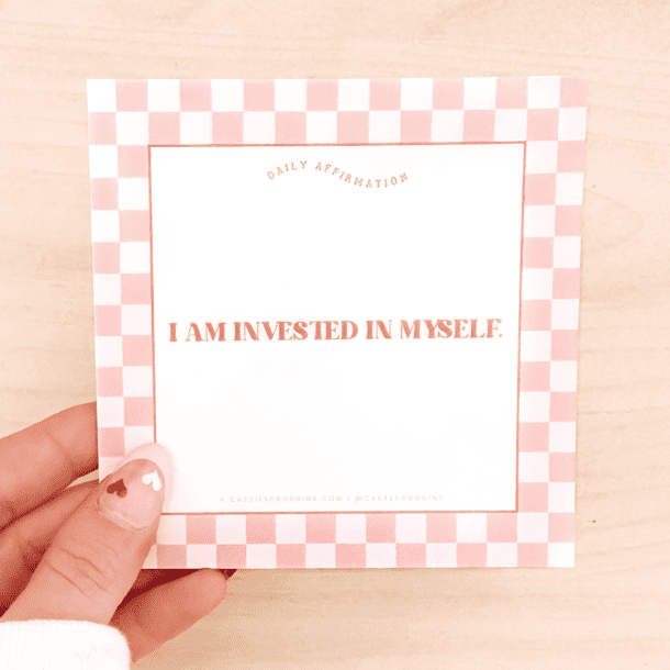52 Printable Weekly Mirror Affirmation Cards to Encourage Self Love all ...