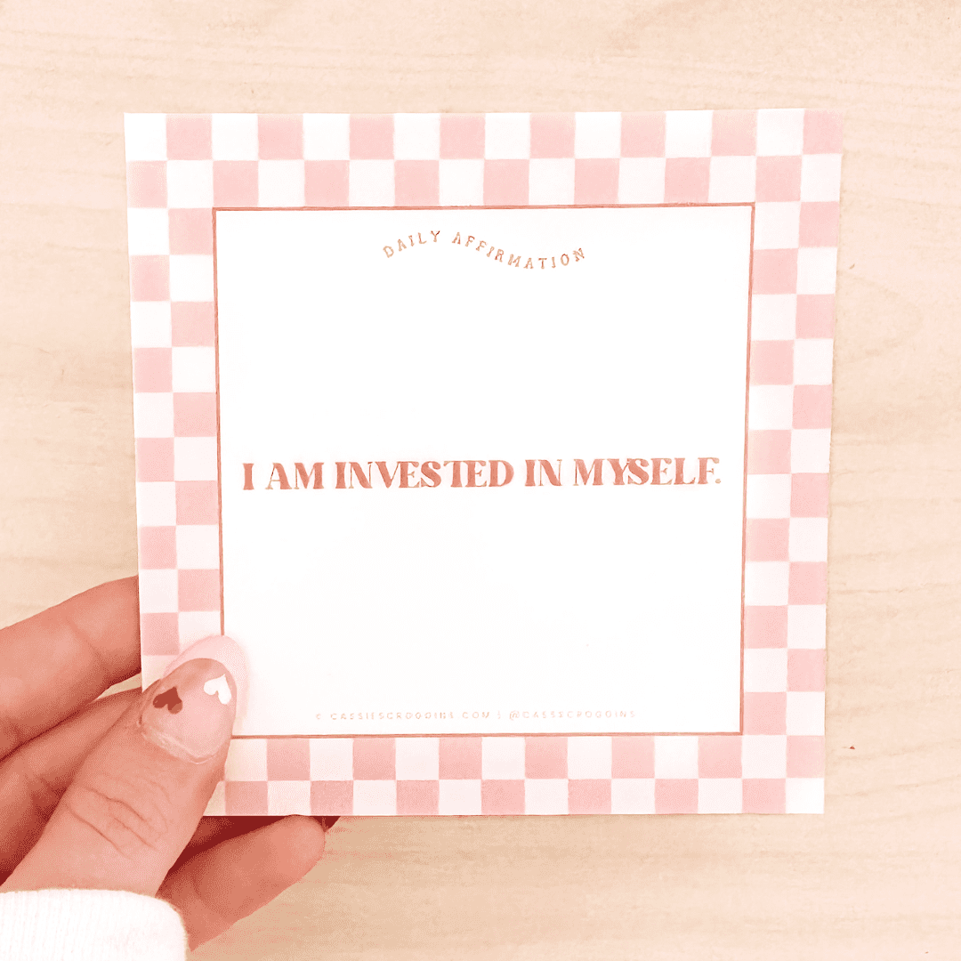 52 Printable Weekly Mirror Affirmation Cards to Encourage Self Love all ...