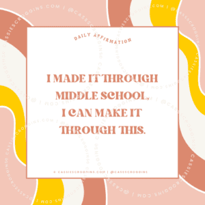 52 Printable Weekly Mirror Affirmation Cards to Encourage Self Love all ...