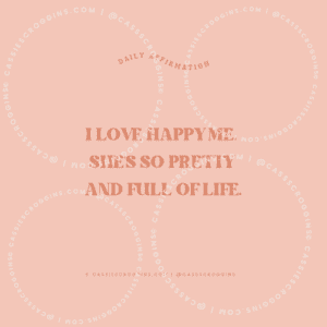 52 Printable Weekly Mirror Affirmation Cards to Encourage Self Love all ...