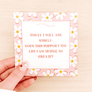 52 Printable Weekly Mirror Affirmation Cards to Encourage Self Love all ...